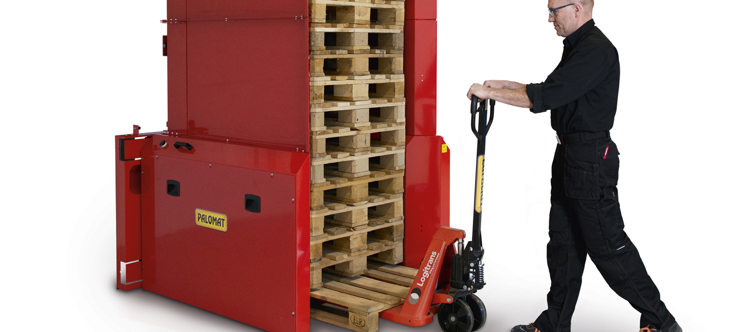 Produktneuheit - platzsparendes und effizientes 2-in-1-Palettenmagazin ...
